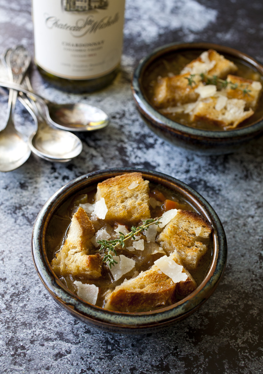 French Dip Beef Soup - Partial Ingredients
